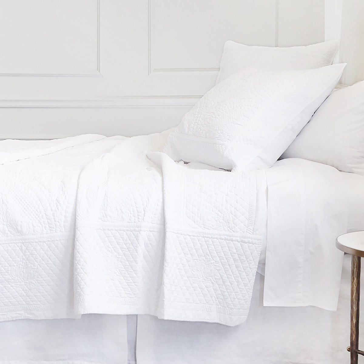Pom Pom At Home Marseille - Large Euro - White – DecoratorsBest