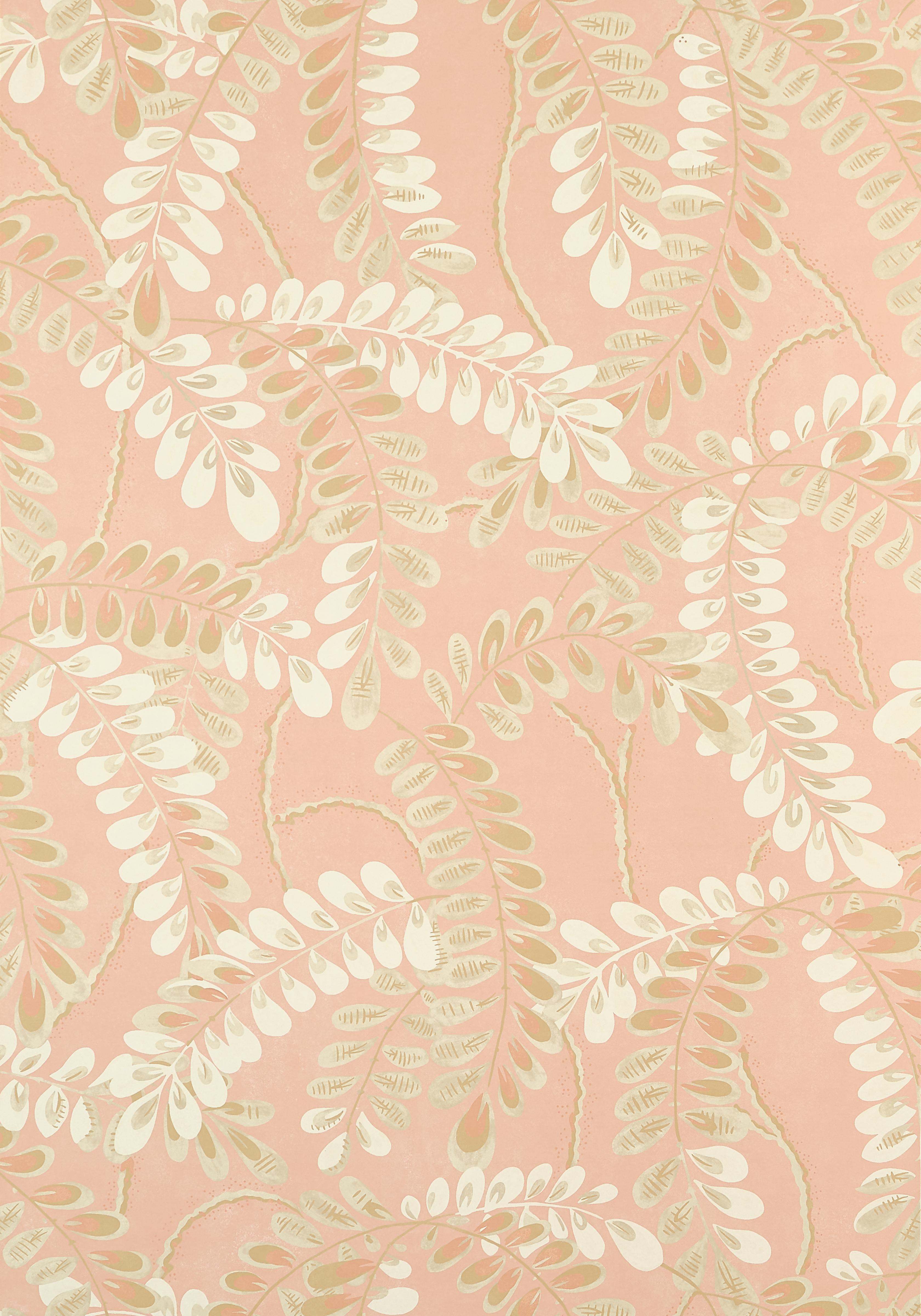 Thibaut Augusta Apricot Wallpaper – DecoratorsBest