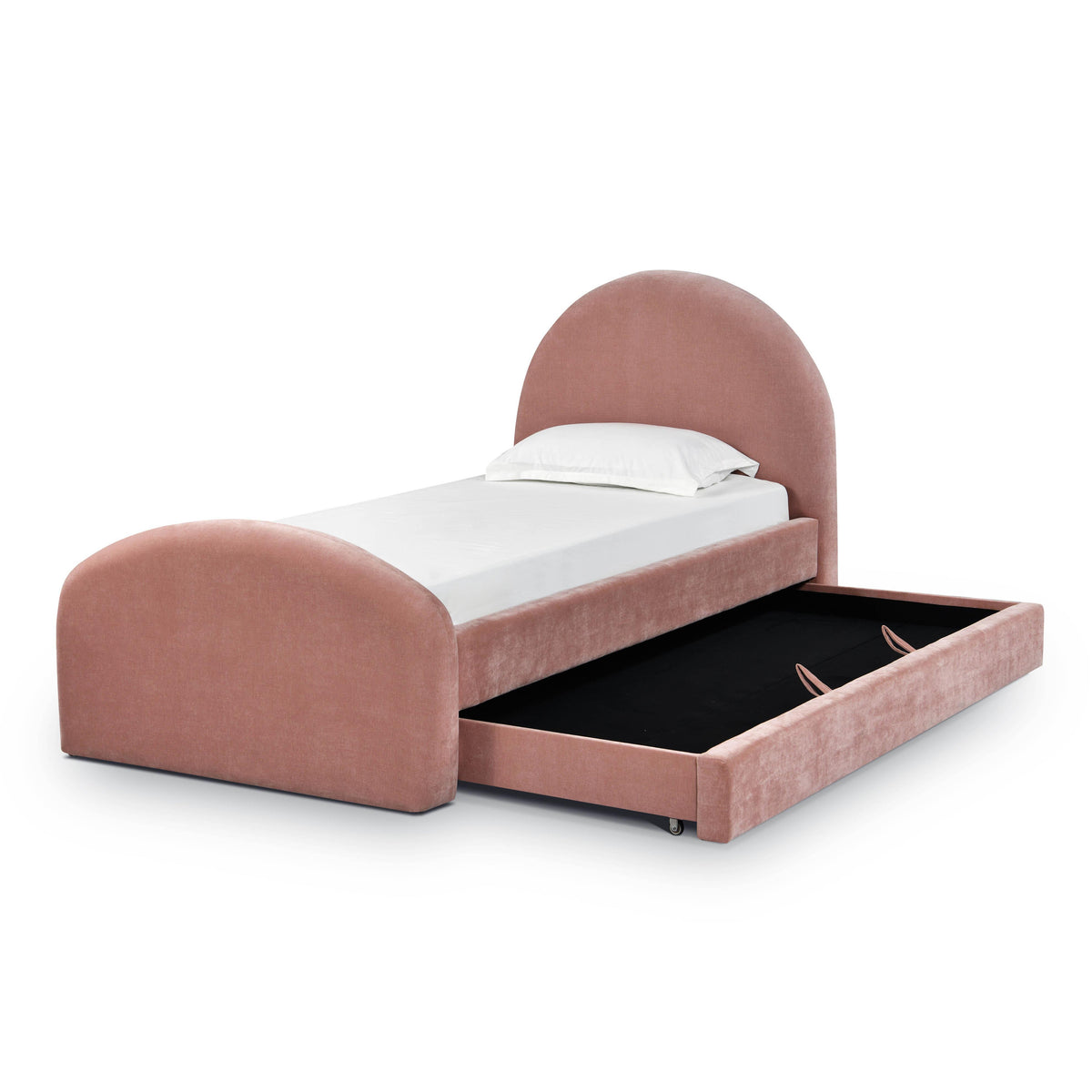 Tov Moon Rose Upcycled Chenille Twin Trundle Bed – DecoratorsBest