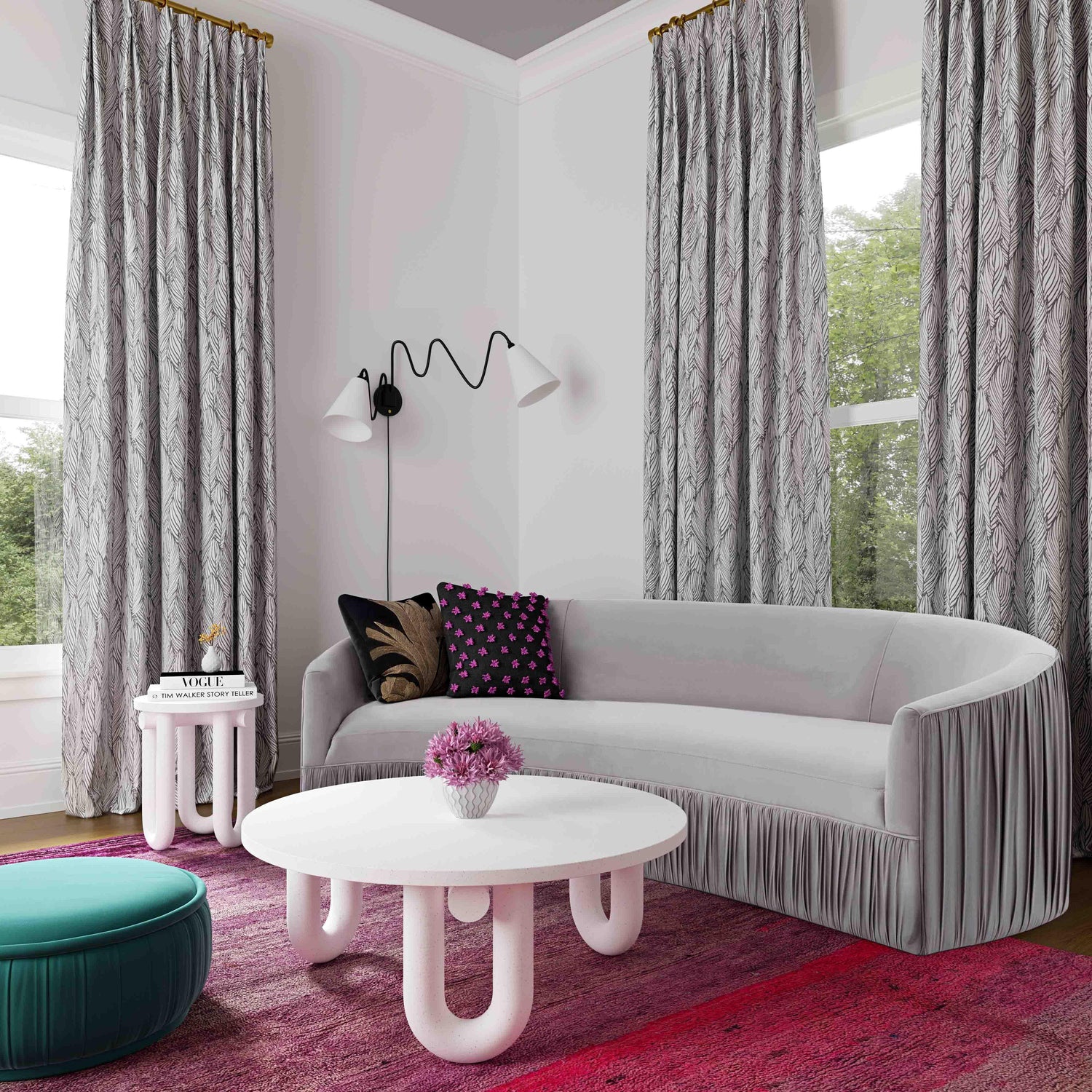 Tov Tildy Concrete Coffee Table – DecoratorsBest