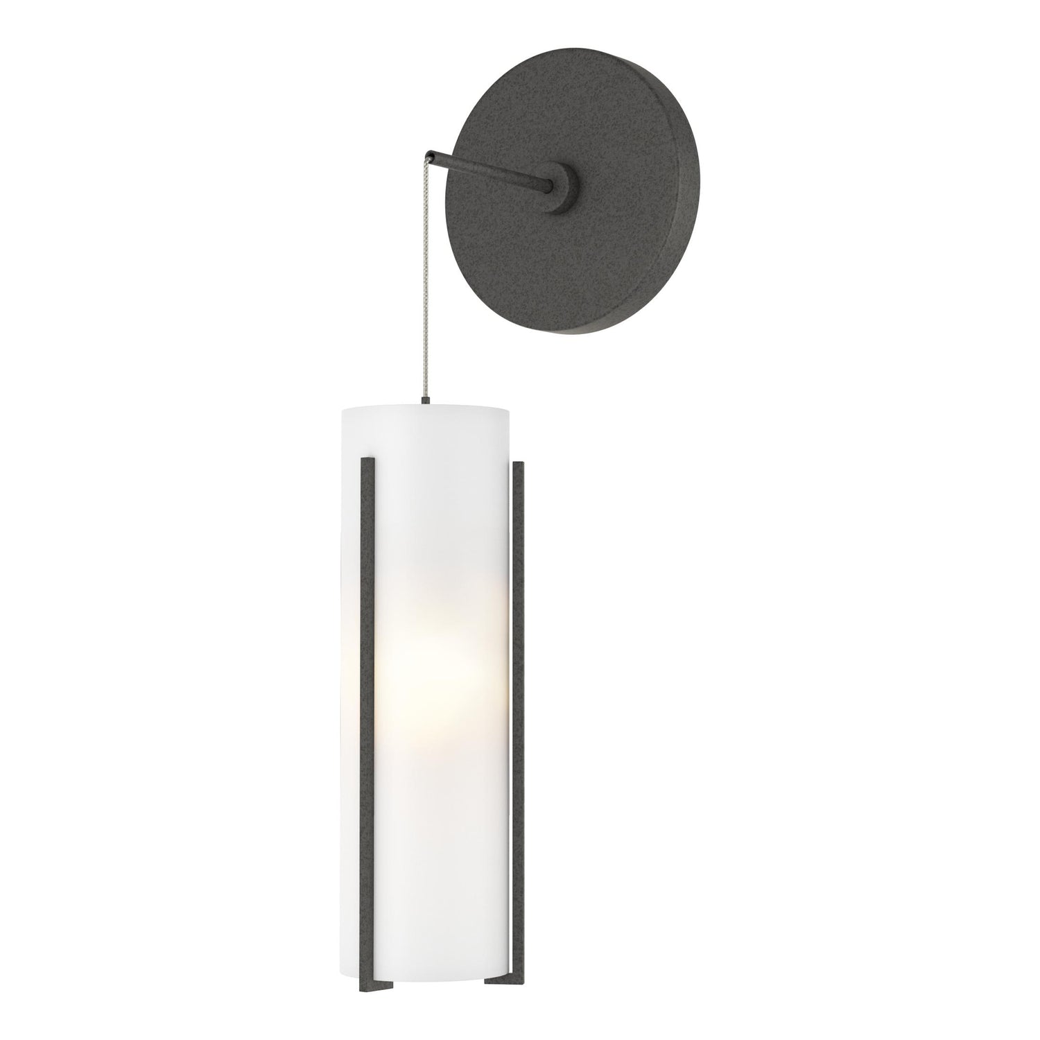 Hubbardton Forge 2023 Natural Iron Opal Glass (Gg) Exos Glass Mini Low ...