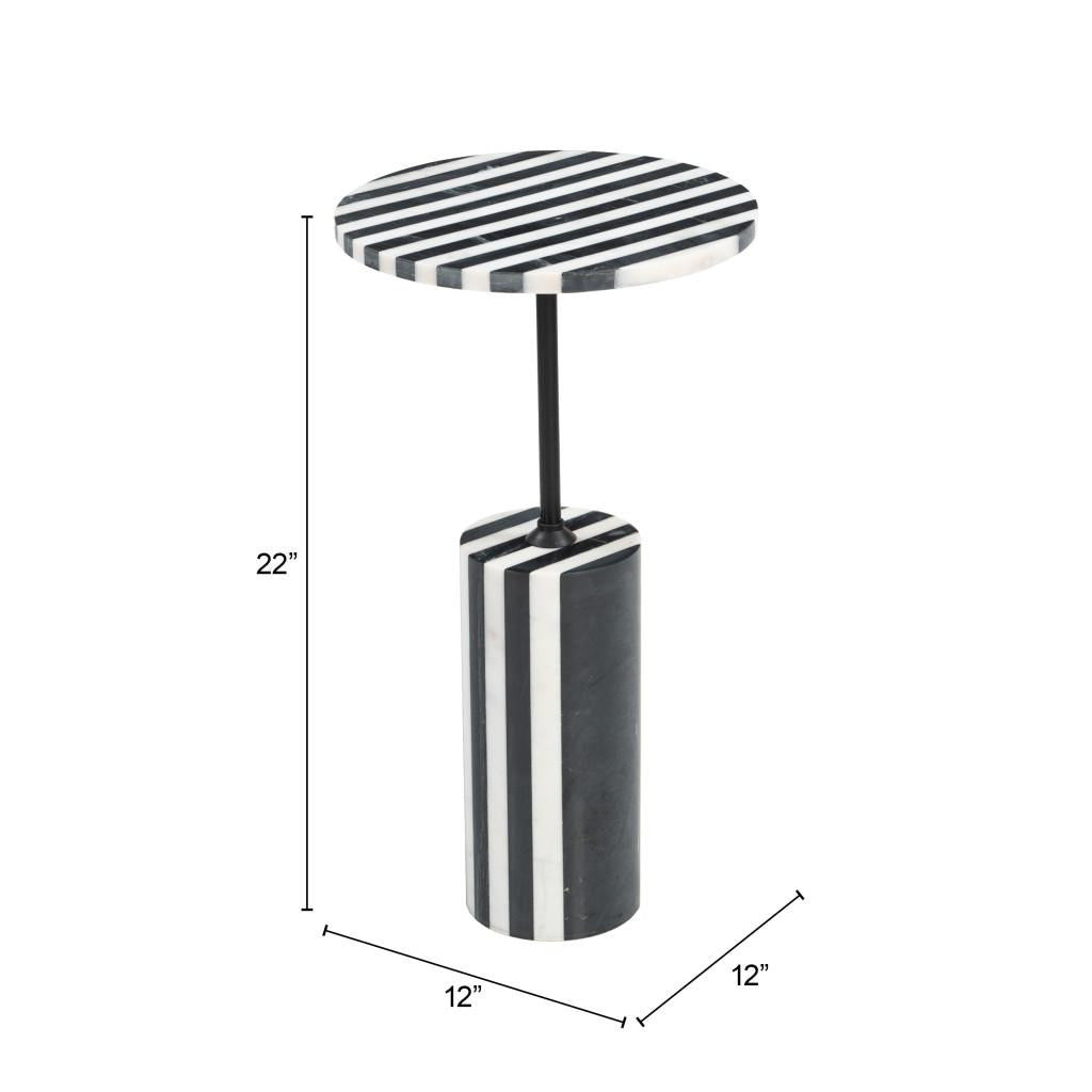 Zuo Regles Side Table Multicolor – DecoratorsBest