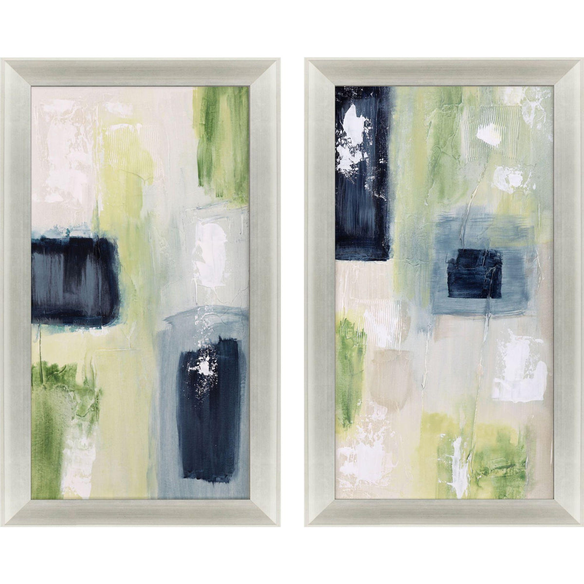 Paragon Azul Jardin Ii S/2 Blue 34 X 19 X 3 Wall Art – DecoratorsBest