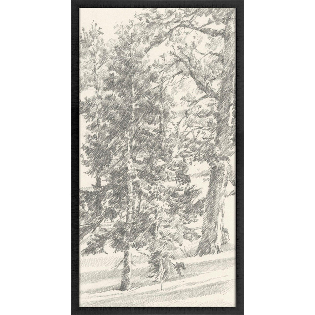 Paragon Tree Study Ii Black 51 X 27 X 3 Wall Art – DecoratorsBest