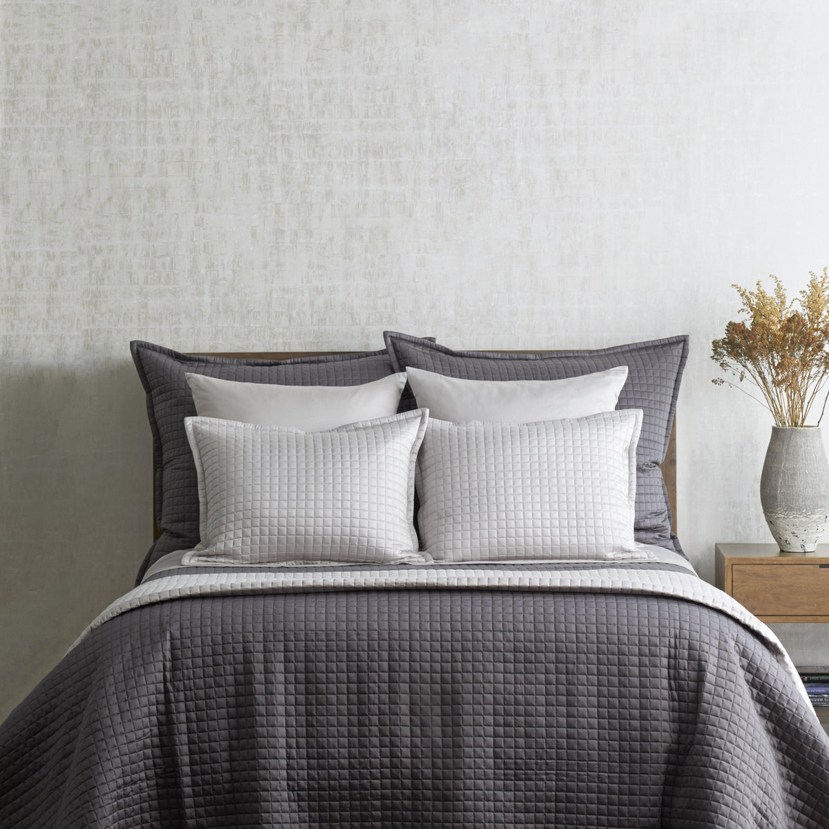 Ann Gish Grey King Ready-To-Bed 2.0 Quilted Sham – DecoratorsBest
