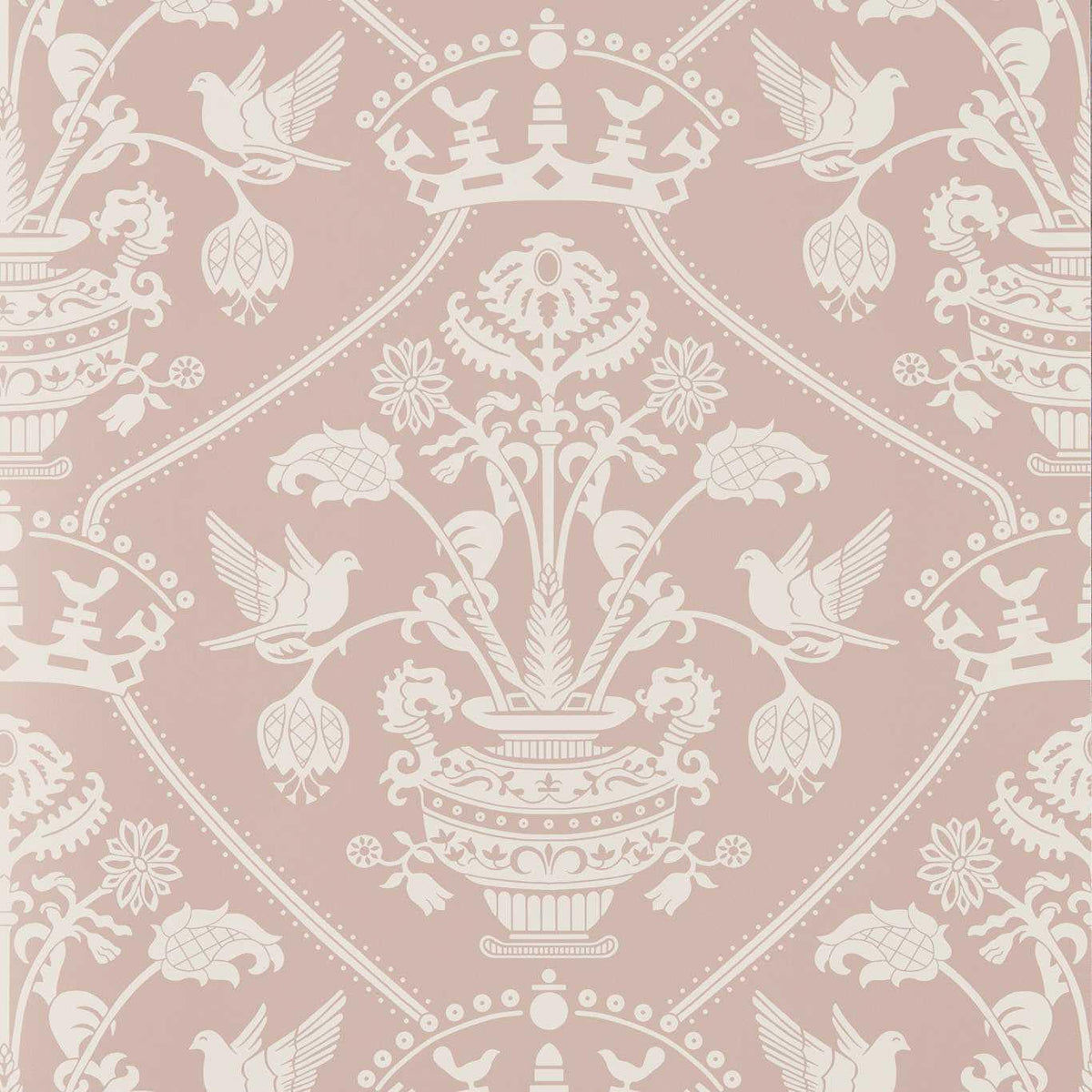 Sanderson Highgrove Damask Rose Wallpaper – DecoratorsBest