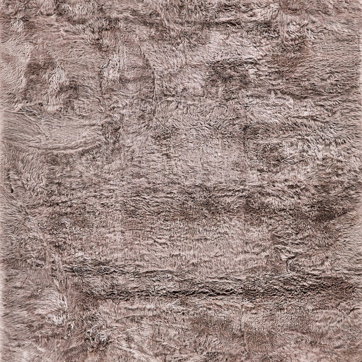 Exquisite Rugs Sheepskin Hand-Stitched 3844 Mushroom 3' X 2' Area Rug ...