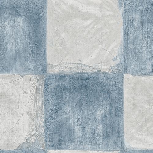 Seabrook Corsica Tiles Denim And Light Gray Wallpaper – DecoratorsBest