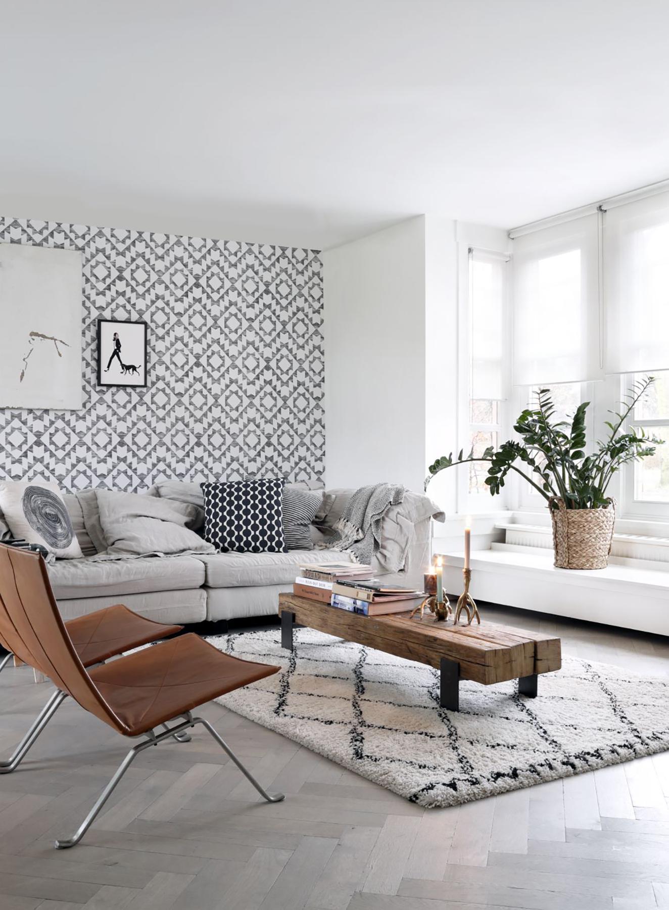 Brewster Home Fashions Esta Home Design Department Fantine Geometric B ...