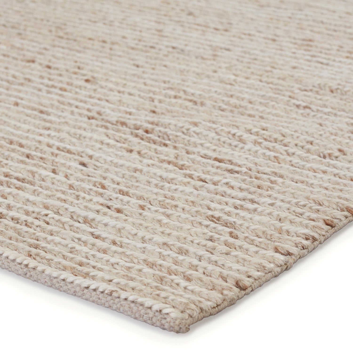 Jaipur Living Sorrel Merrow Solid Beige / Cream 10' X 14' Rug ...