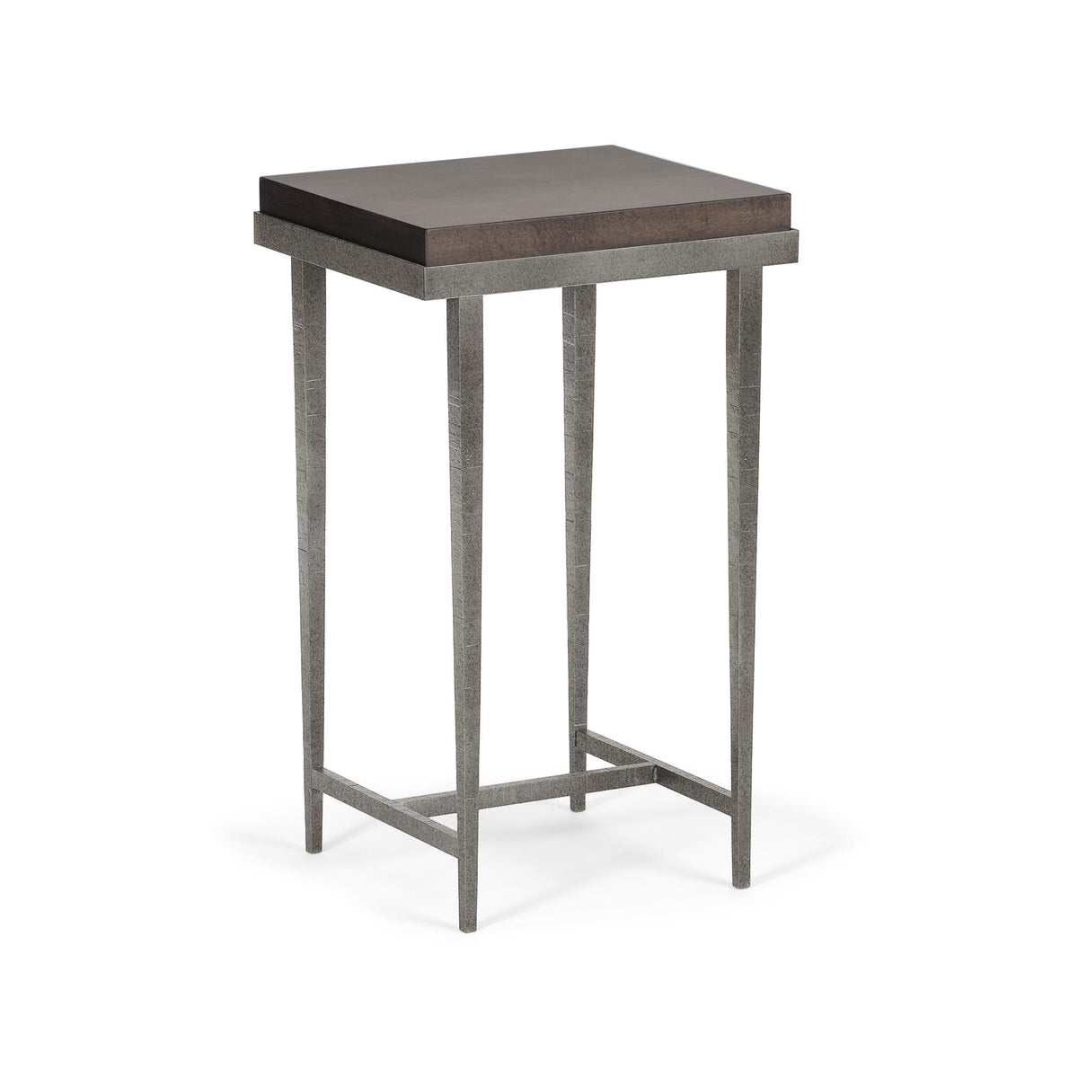 Hubbardton Forge Natural Iron Espresso Maple Wick Side Table ...